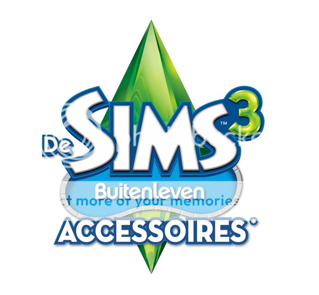 Sims 3 Buitenleven Box-art + Logo | World Of The Sims
